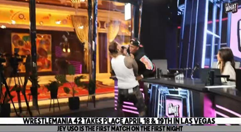 Cam’ron and Jey Uso get into fight mid-podcast after heated exchange ...