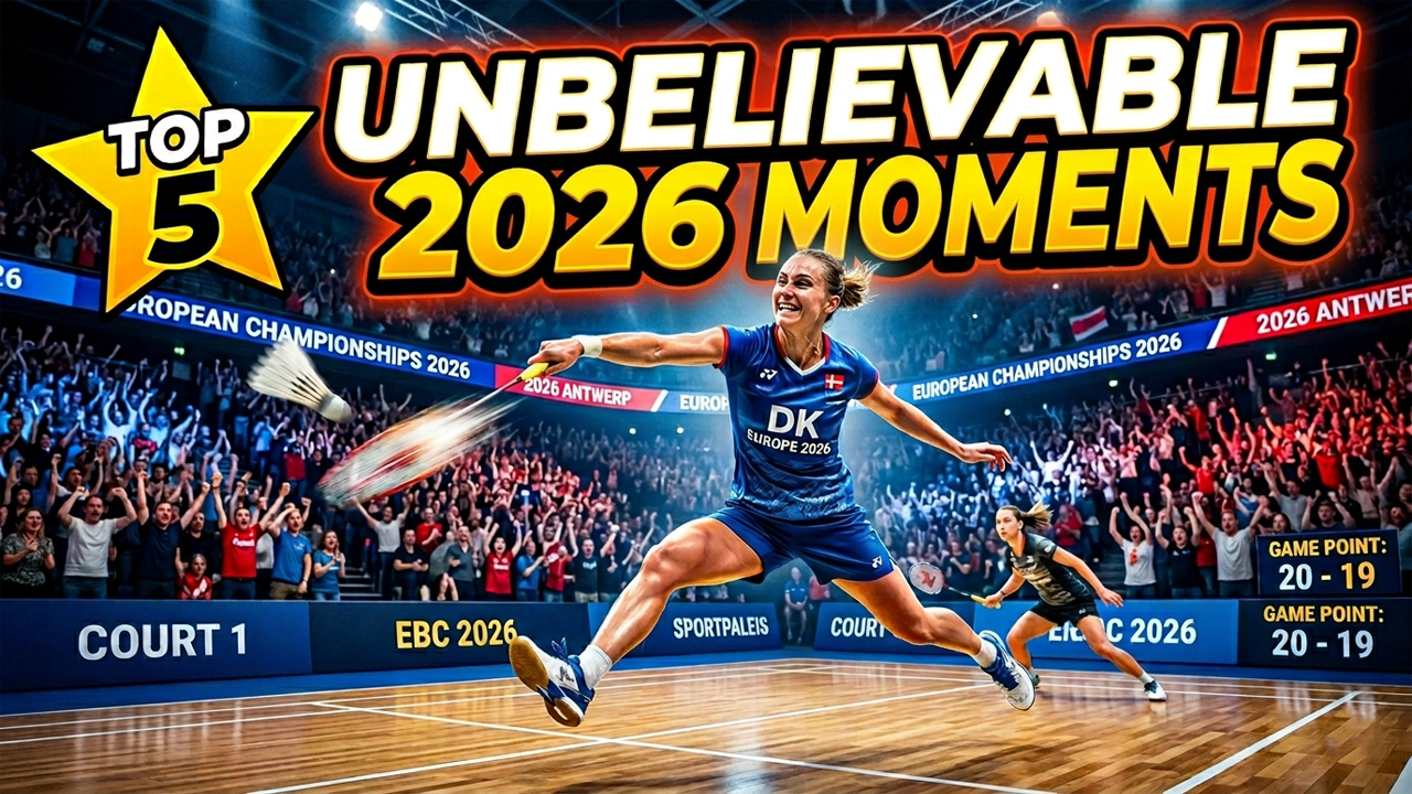 Top 5 moments from European Championships 2026