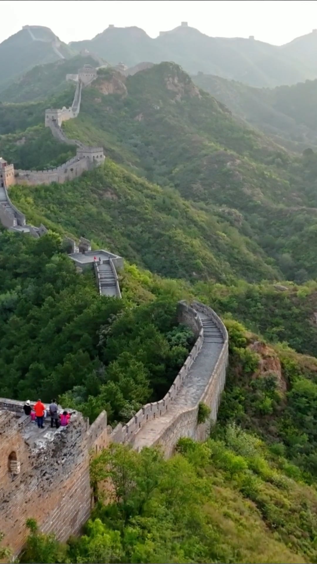 Aerial adventure: China's Great Wall from the sky