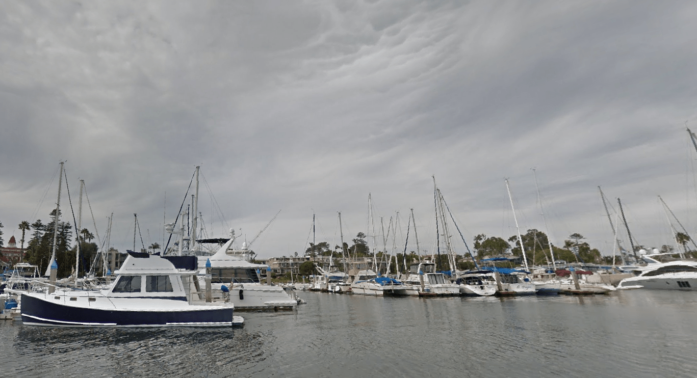 Dead woman found floating near Coronado Yacht Club