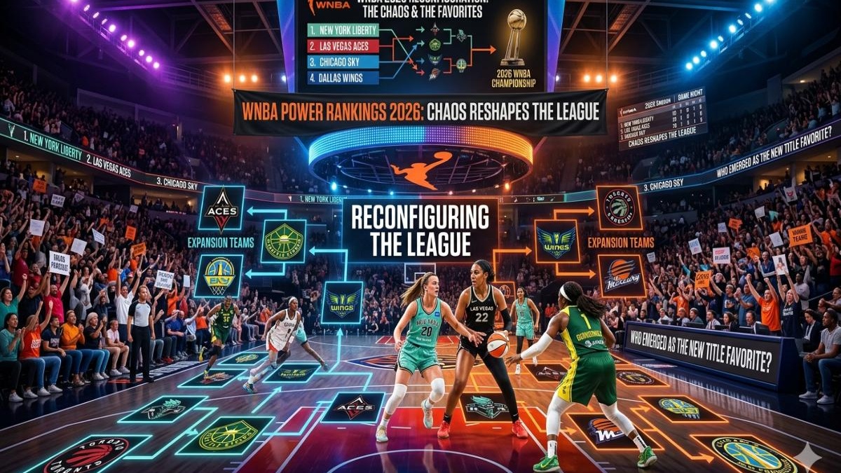 WNBA Power Rankings 2026: Chaos Reshapes the LeagueWho Emerges as the ...