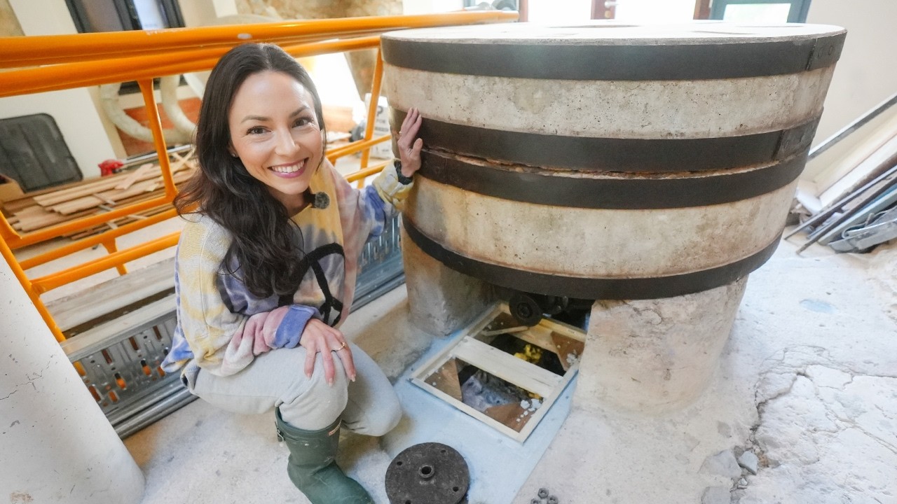 I discovered a hidden gem in a 200-year-old mill 🔍