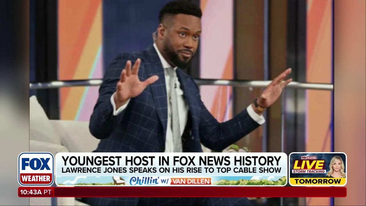 Special guest Lawrence Jones joins FOX Weather's Chillin' with Van Dillen
