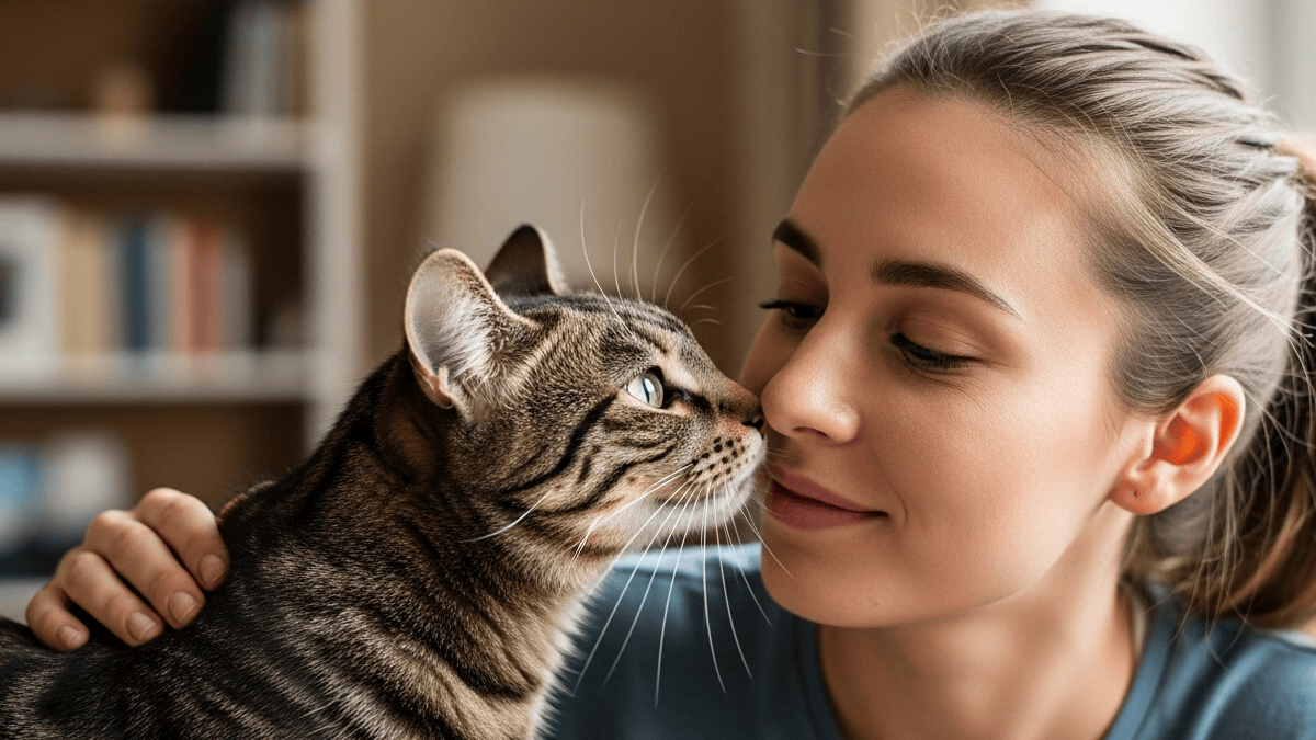 How your cat knows you're crying even before you shed a tear