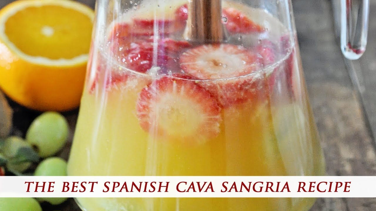Spanish cava sangria: Easy sparkling wine cocktail recipe
