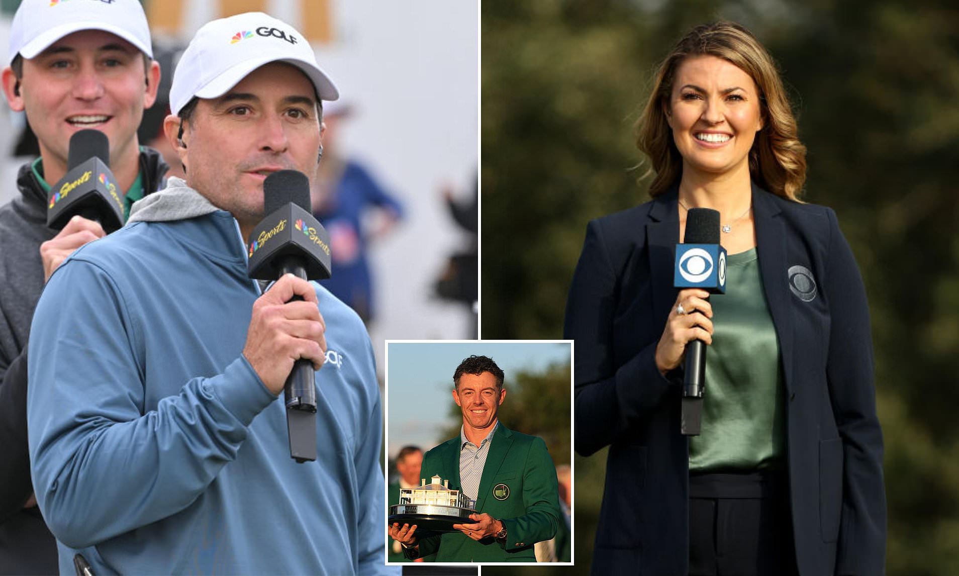 Golf analyst performs U-turn after criticism of rival network's Masters ...
