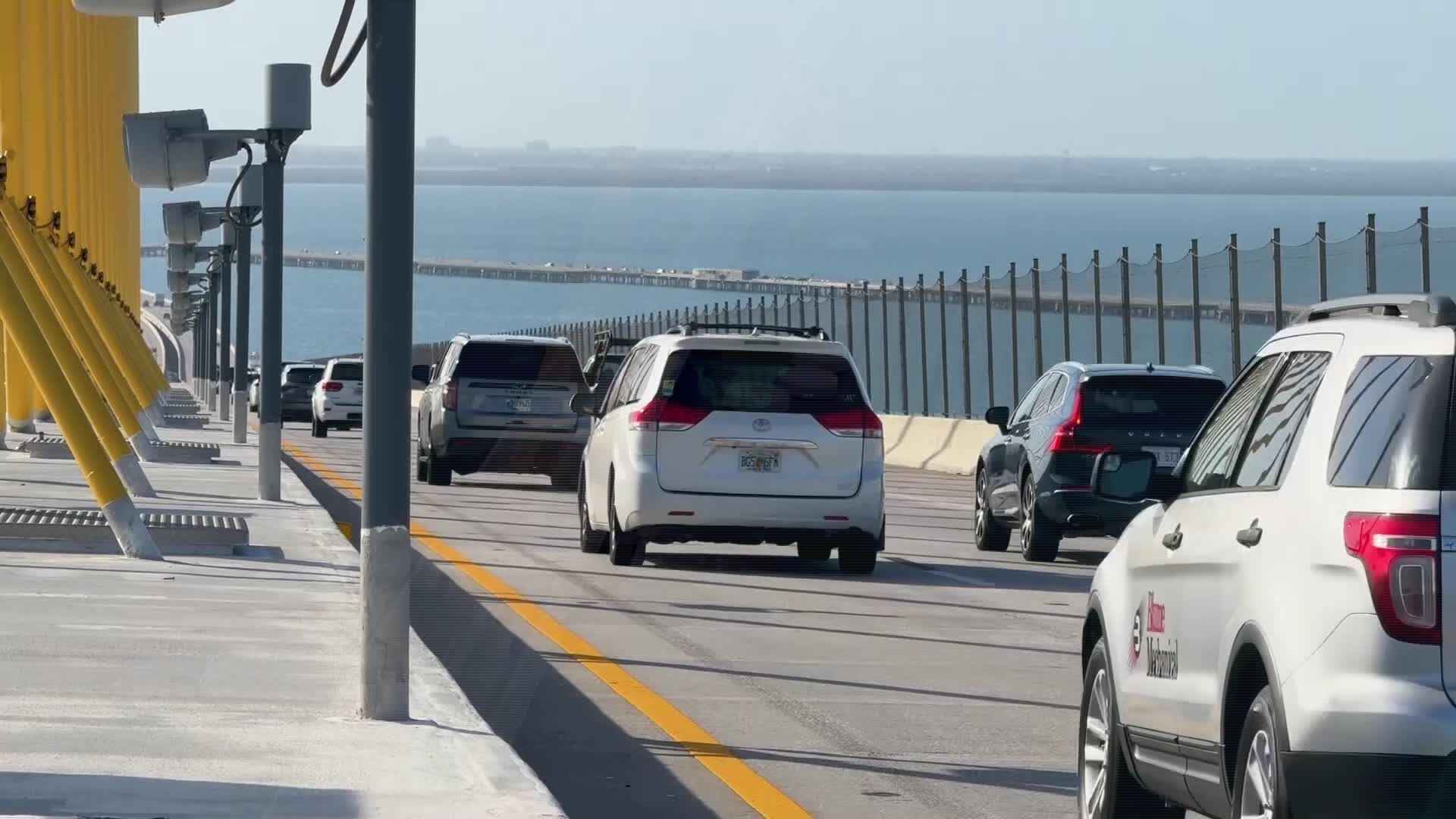 FDOT provides exclusive look at the top of the Sunshine Skyway
