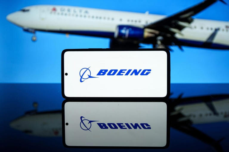 Why is Boeing stock down today?