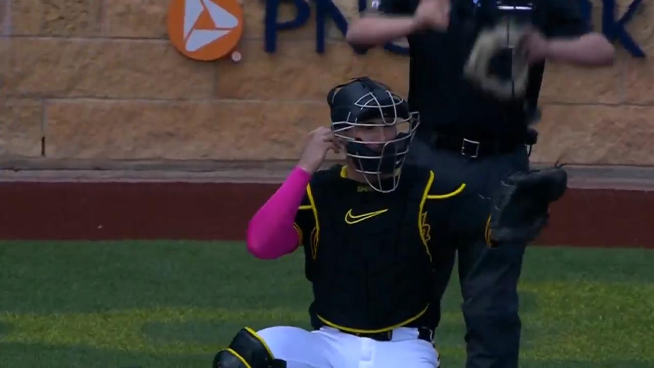 Moment: Pirates pitcher discovers his baby's gender