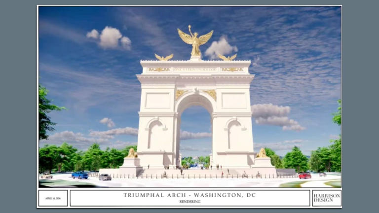 As "Arc de Trump" advances, this DC official wants more arches