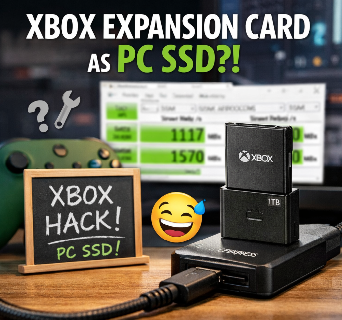 Xbox expansion cards are secretly SSDs? Gamers think so