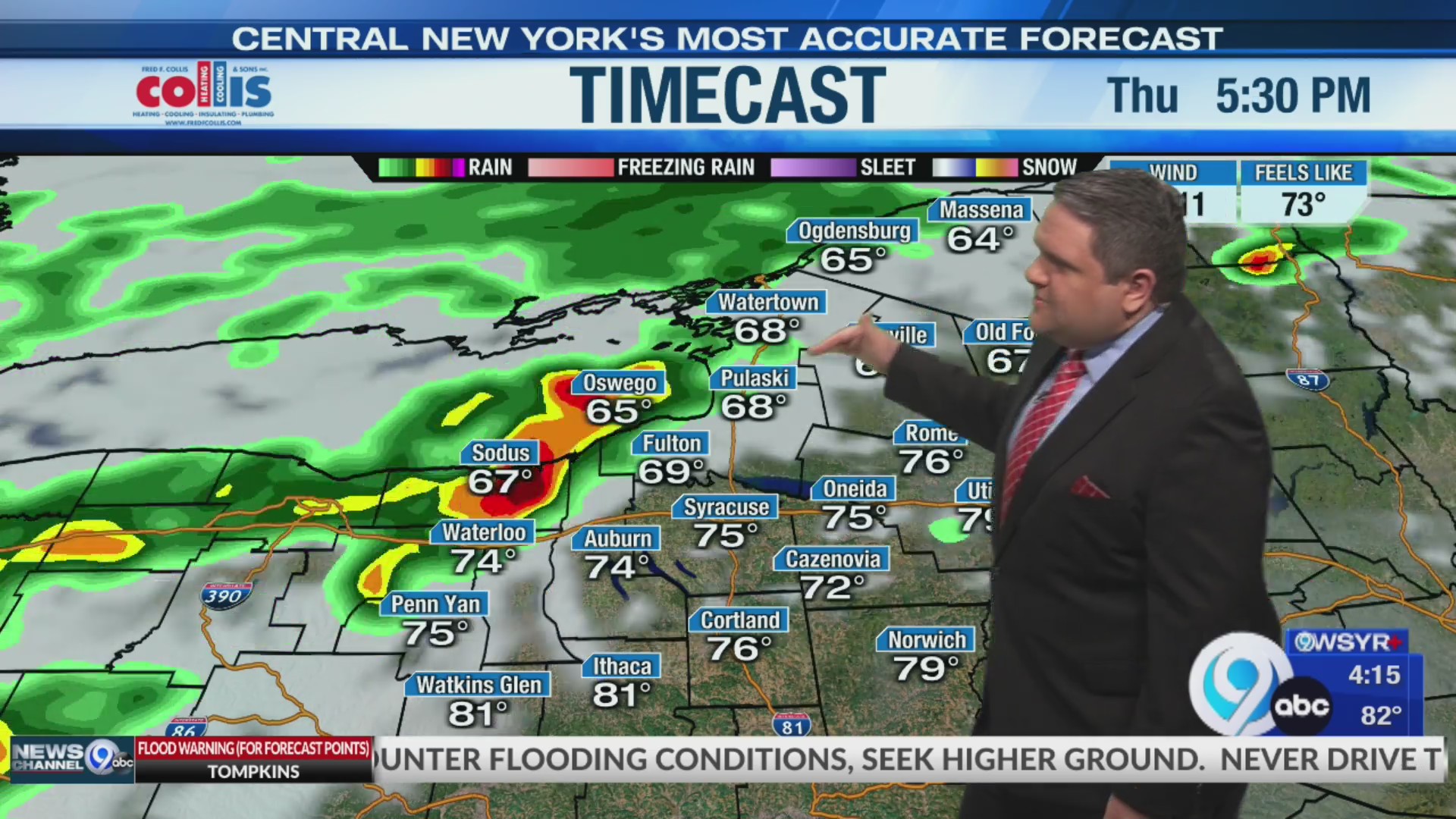 Storm Team forecast: 4 pm Thursday April 16th