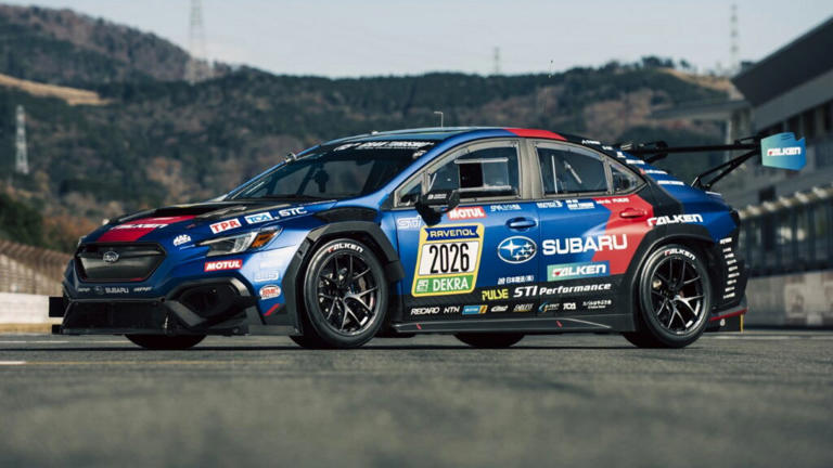 Subaru can't sell you a proper WRX STI, but it'll race one against cars ...