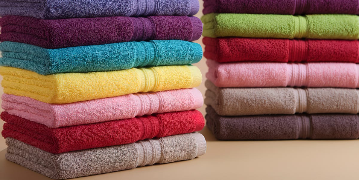 People are confused by those lines on towels. Here's what they're for.