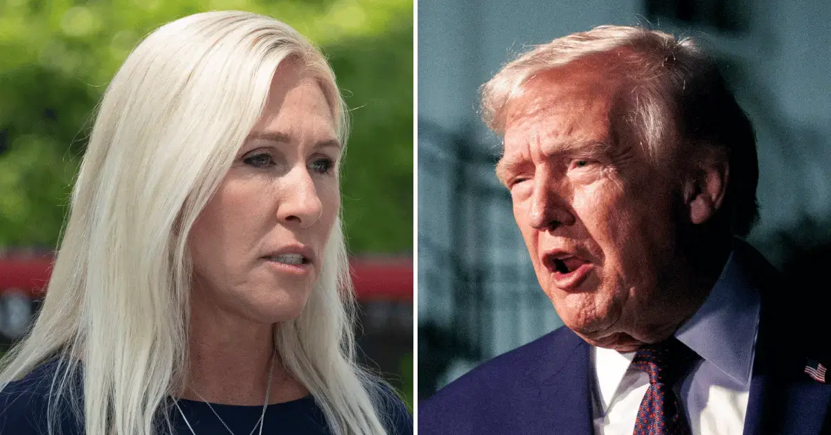 Marjorie Taylor Greene said Donald Trump showed 'no compassion' when ...