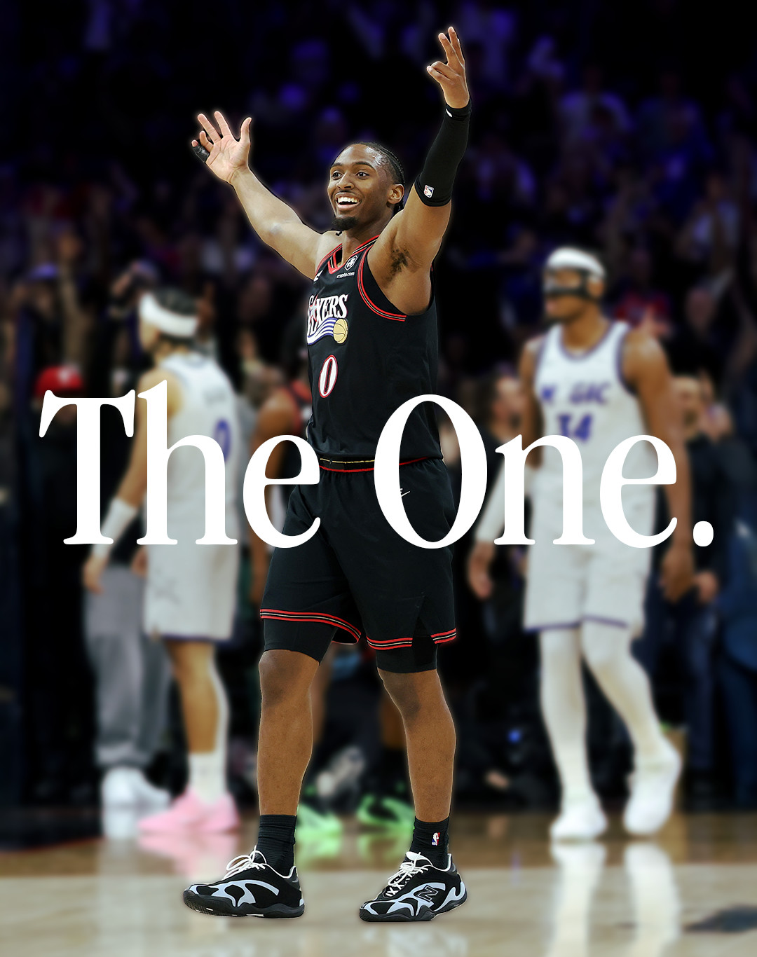 Tyrese Maxey debuts New Balance Maxey v1 signature shoe