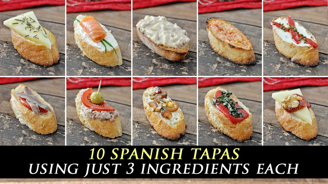 10 Spanish tapas with just 3 ingredients: Simple traditional recipes