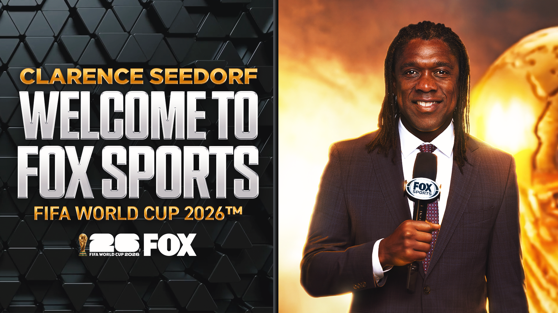 Soccer legend Clarence Seedorf returns to FOX Sports as FIFA World Cup ...