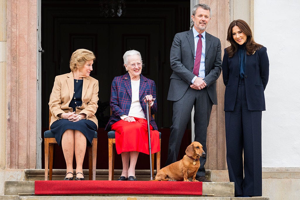 Denmark’s Queen Mary makes her first appearance following the death of ...