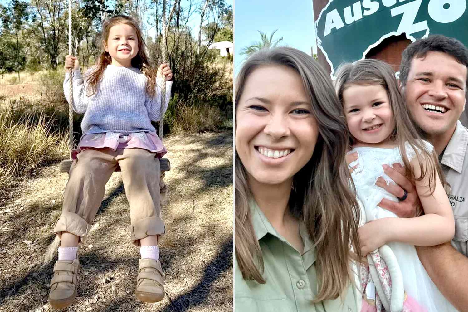 Terri Irwin shares sweet photo of granddaughter Grace, 5, playing on a ...