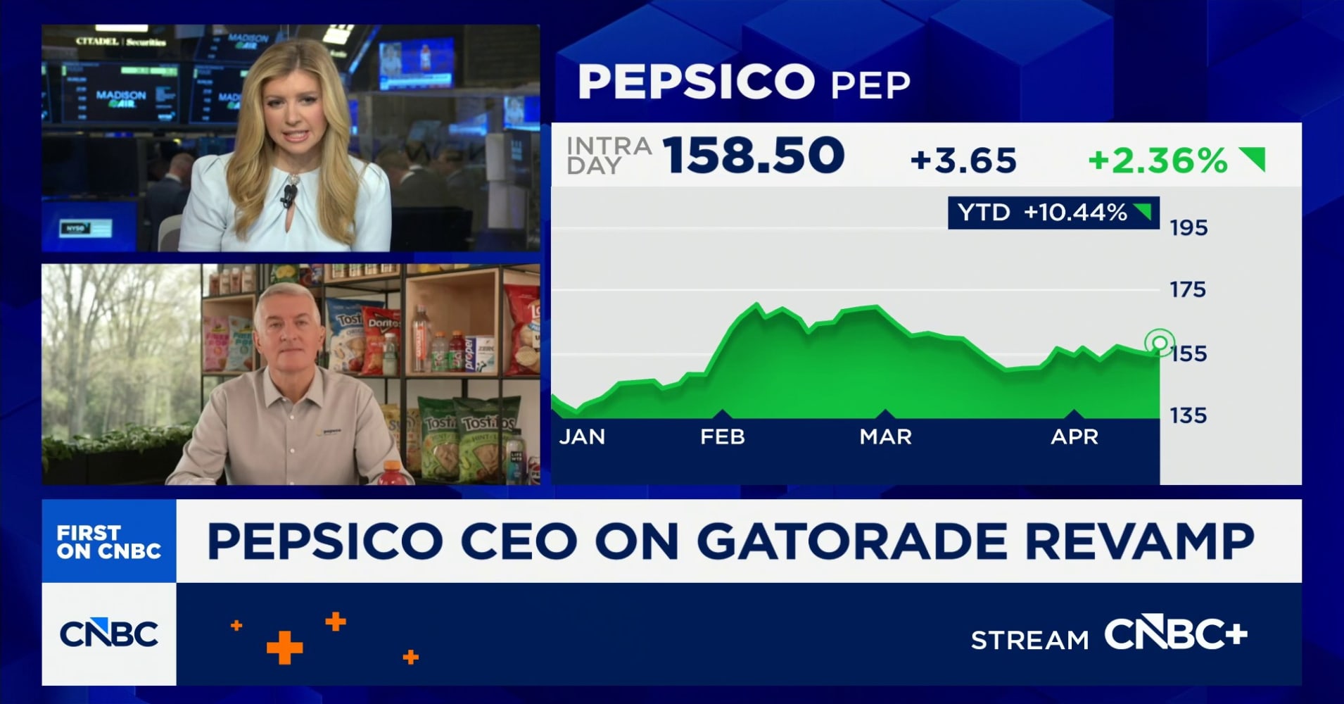 PepsiCo CEO on Q1 earnings: 'Very pleased with the overall performance ...