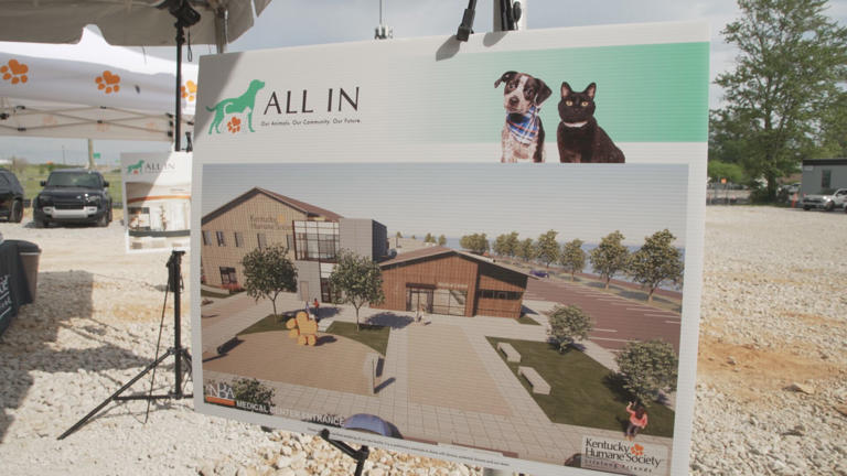 Kentucky Humane Society breaks ground on new animal and community campus