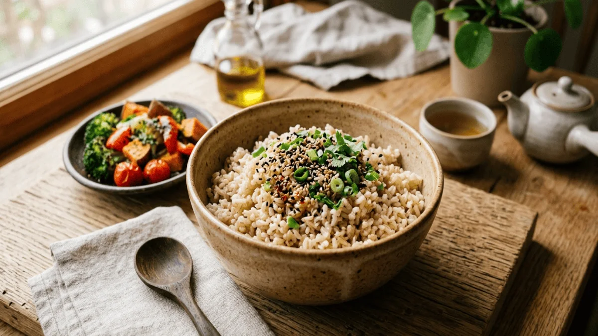 Arroz blanco vs integral: lo que realmente cambia en tu cuerpo