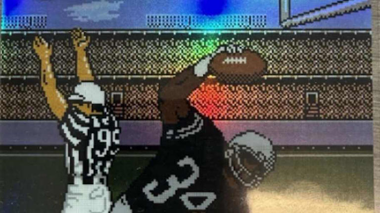 Retro gaming meets modern collecting in red-hot Tecmo Bowl Topps Chrome ...