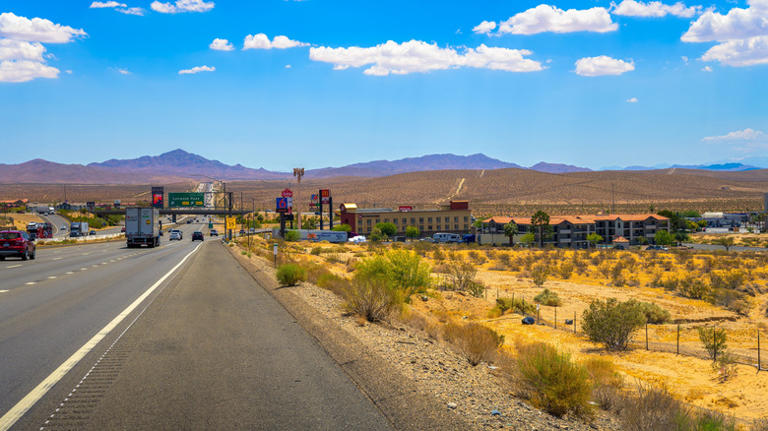 Halfway between Los Angeles and Las Vegas is a Route 66 pitstop town ...