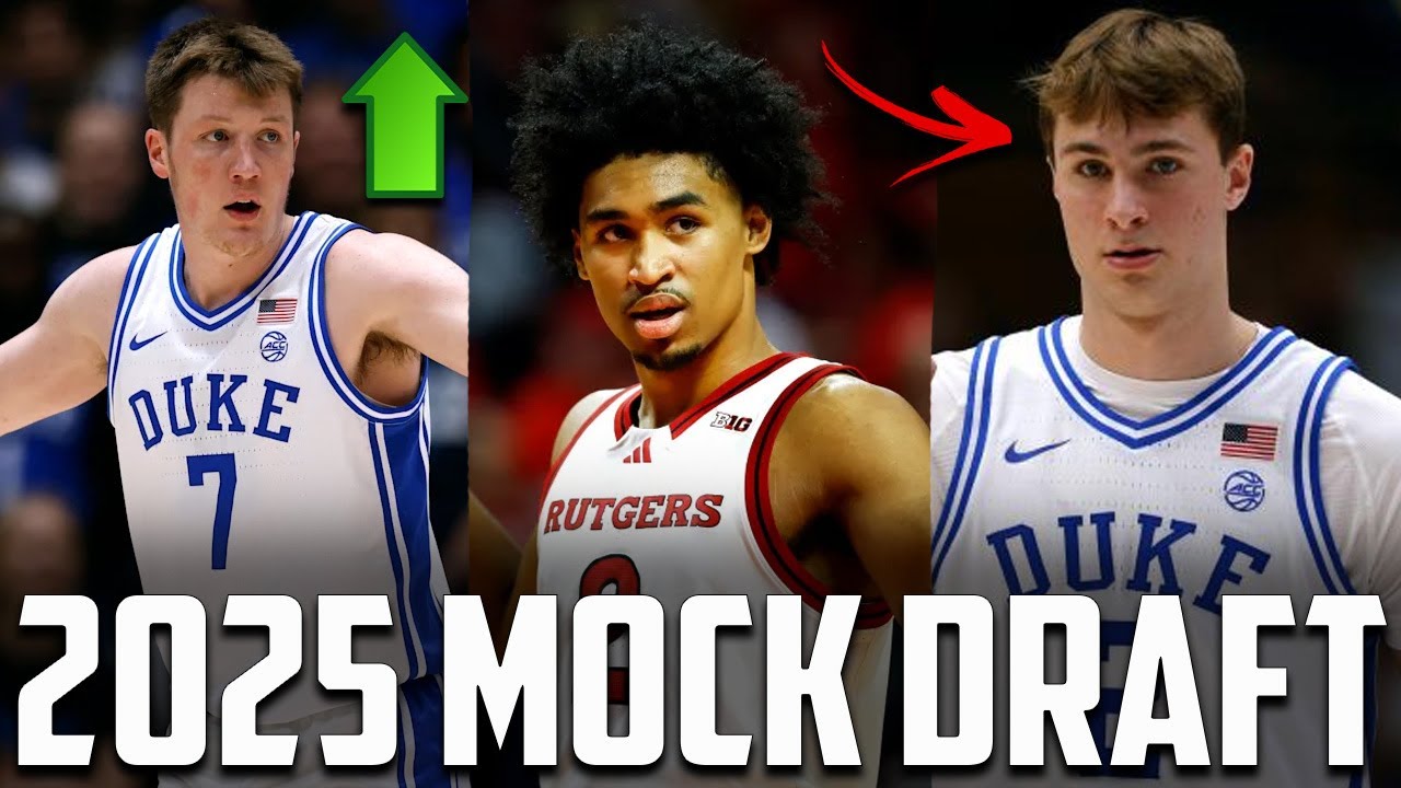 Official 2025 Nba Mock Draft Season Opener Edition
