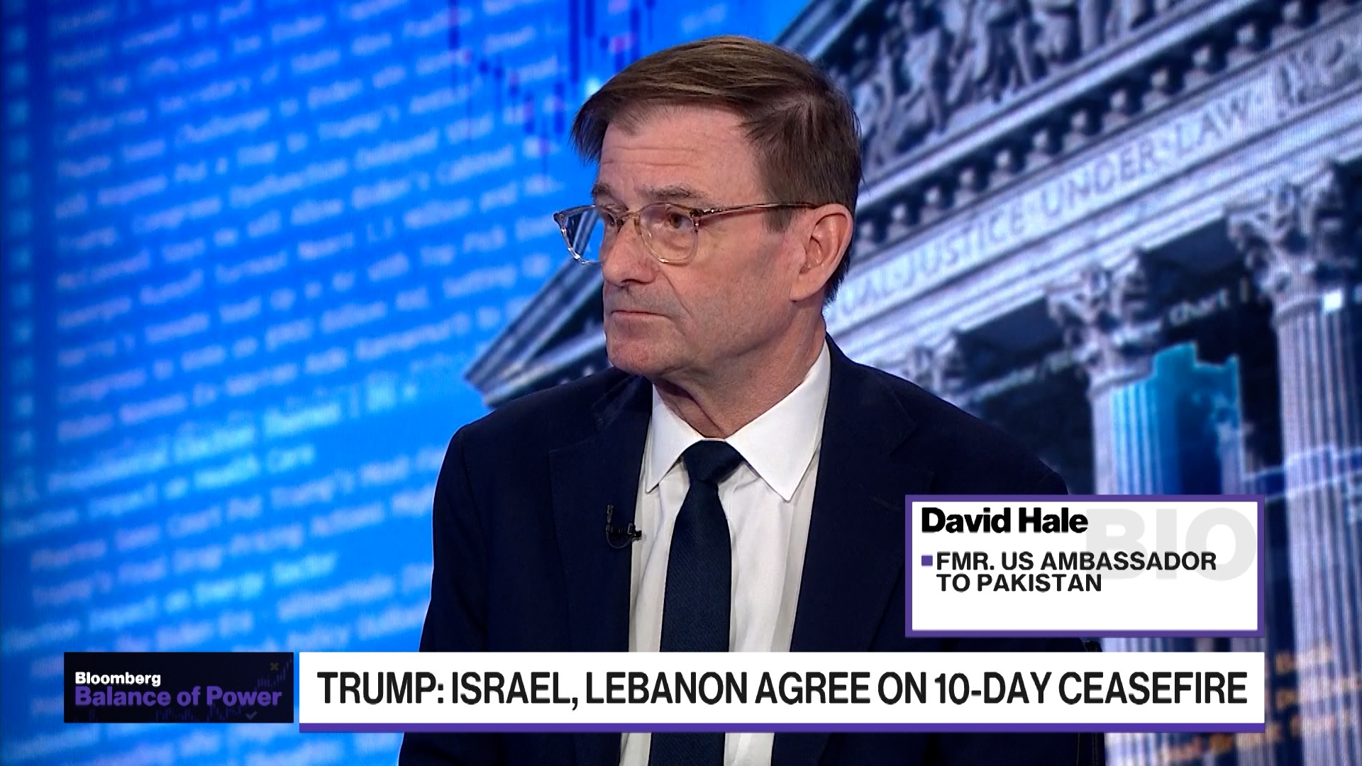 A major breakthrough: David Hale on Israel, Lebanon 10-day ceasefire