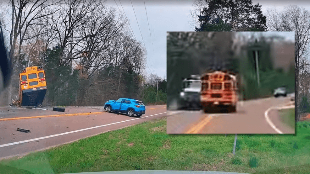 NTSB report states school bus crossed into oncoming traffic before ...