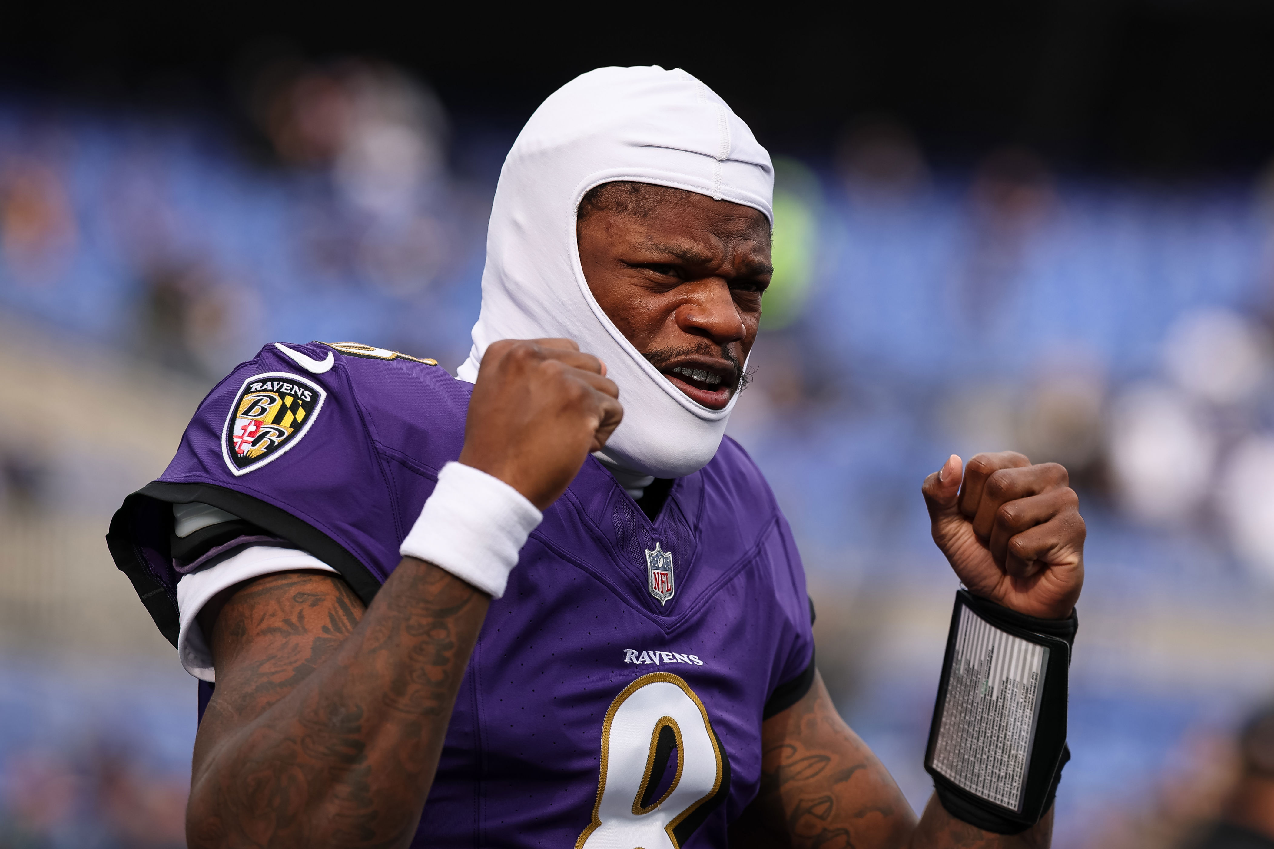 Lamar Jackson approves of Ravens' newly revealed helmets and uniforms