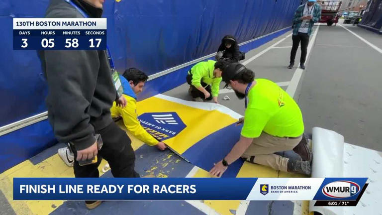 Fans, runners getting ready for Boston Marathon as final preparations ...