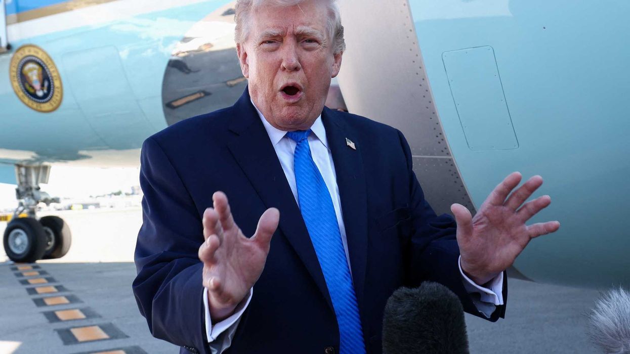 Trump goes after Fox News host from Air Force One