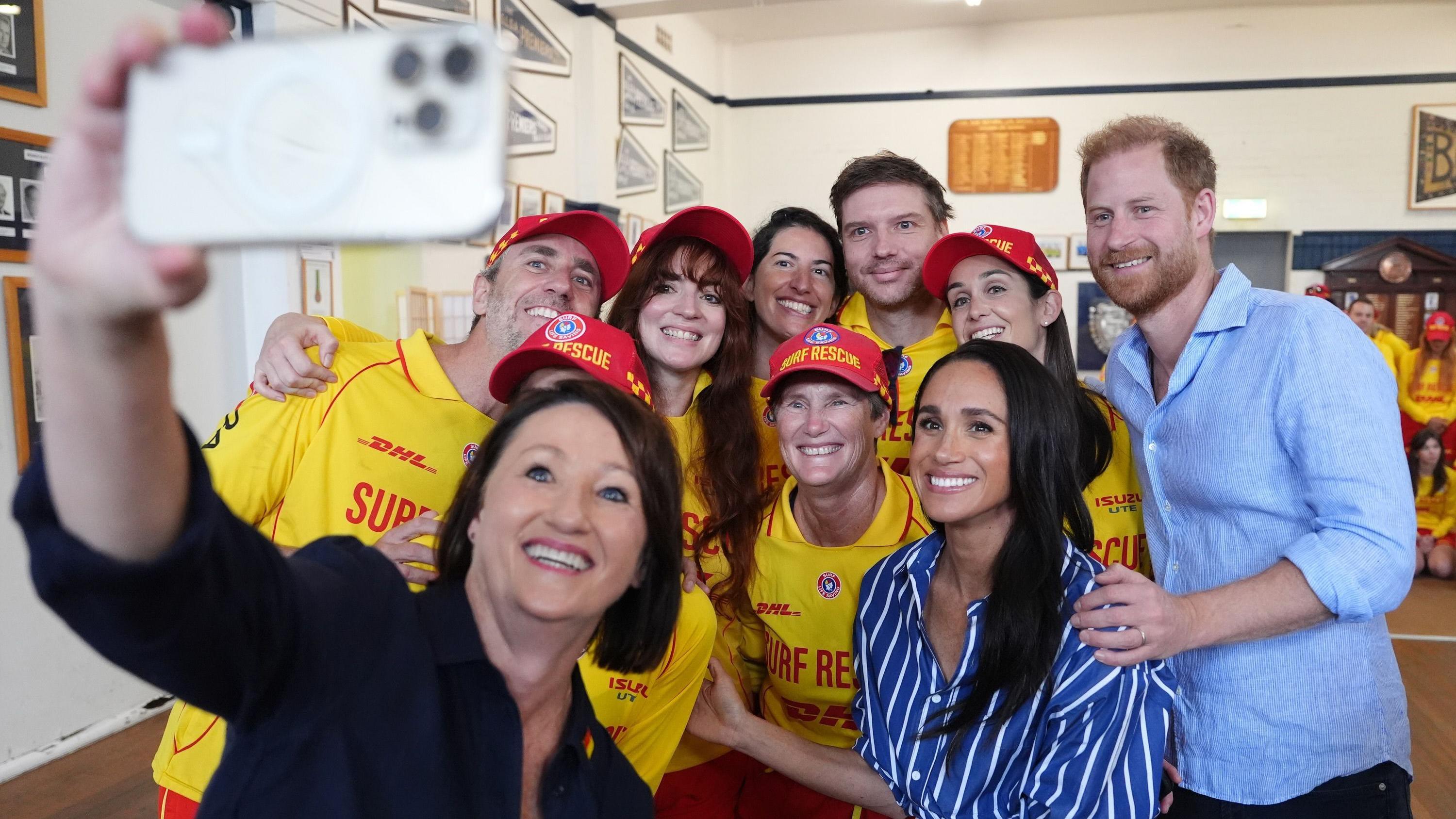 Harry and Meghan meet Bondi shooting survivors