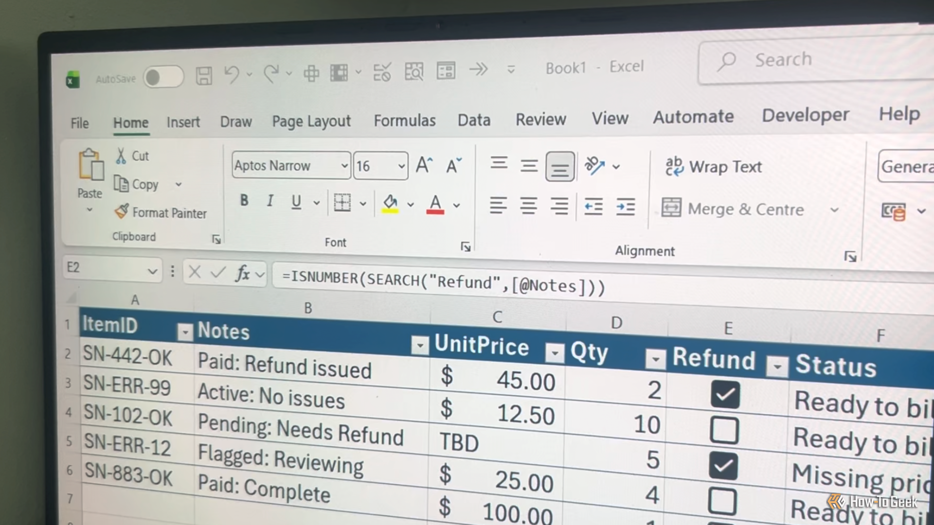 How to use the ISNUMBER function in Microsoft Excel