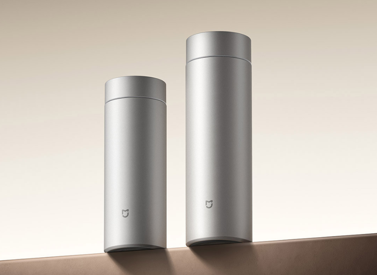 Xiaomi launches Mijia titanium thermos cup Ti2 in moonlight silver color