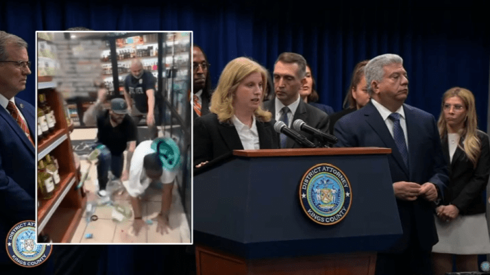Brooklyn DA won't charge 'wrong suspect' beaten in NYPD wine store video