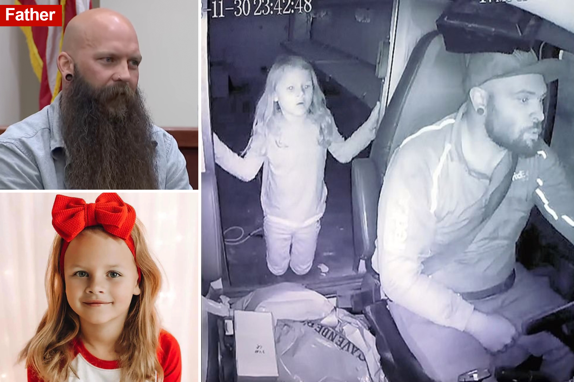 Athena Strand’s father faces FedEx driver killer, begs jury to make the ...