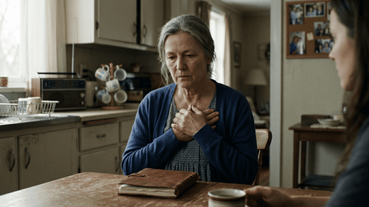 I watched my mother hide her heart and now I know why she survived