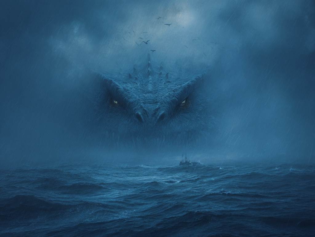 What creatures represent chaos in the Bible