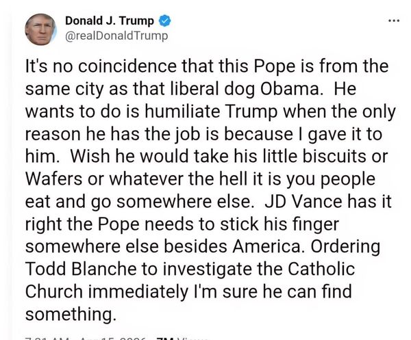 Did Trump call Obama 'liberal dog,' order investigation into Catholic ...