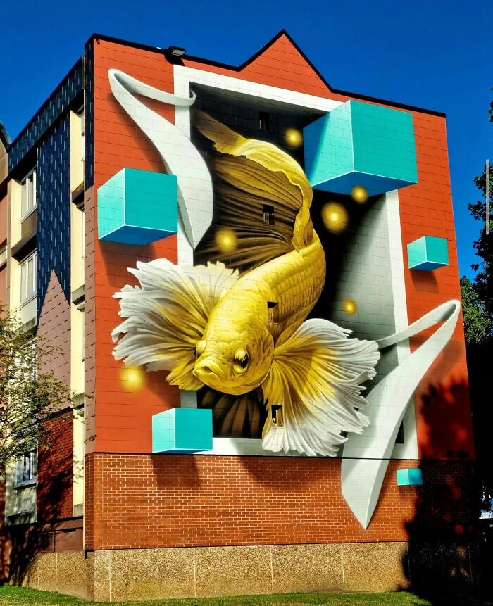 44 remarkable street art pieces that bring more imagination to the streets
