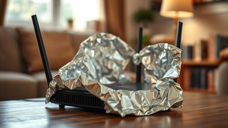Why some homeowners use aluminum foil to battle weak Wi-Fi signals