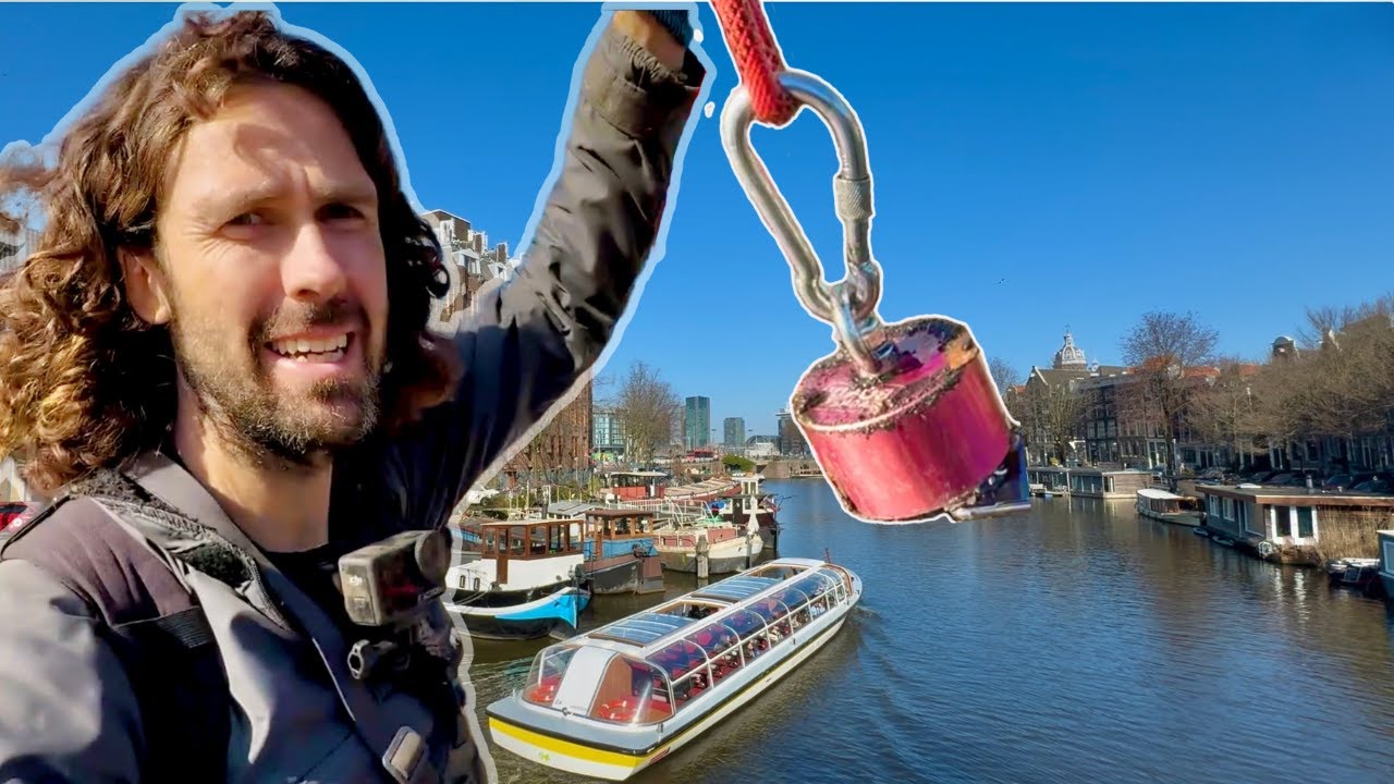 Bondi Treasure Hunter is live and magnet fishing in Amsterdam!