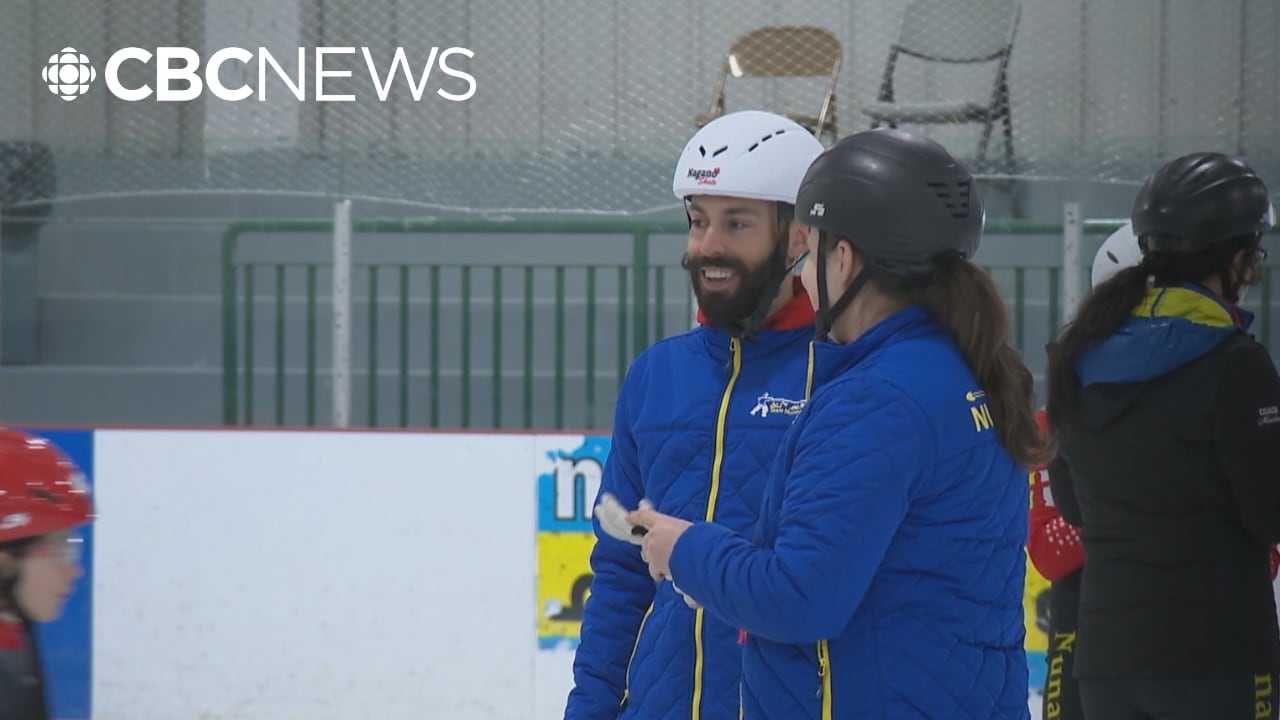 Olympians come to Nunavut to train young speed skaters