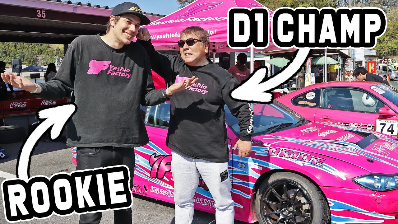 I beat my teacher in a drifting battle! 🏁