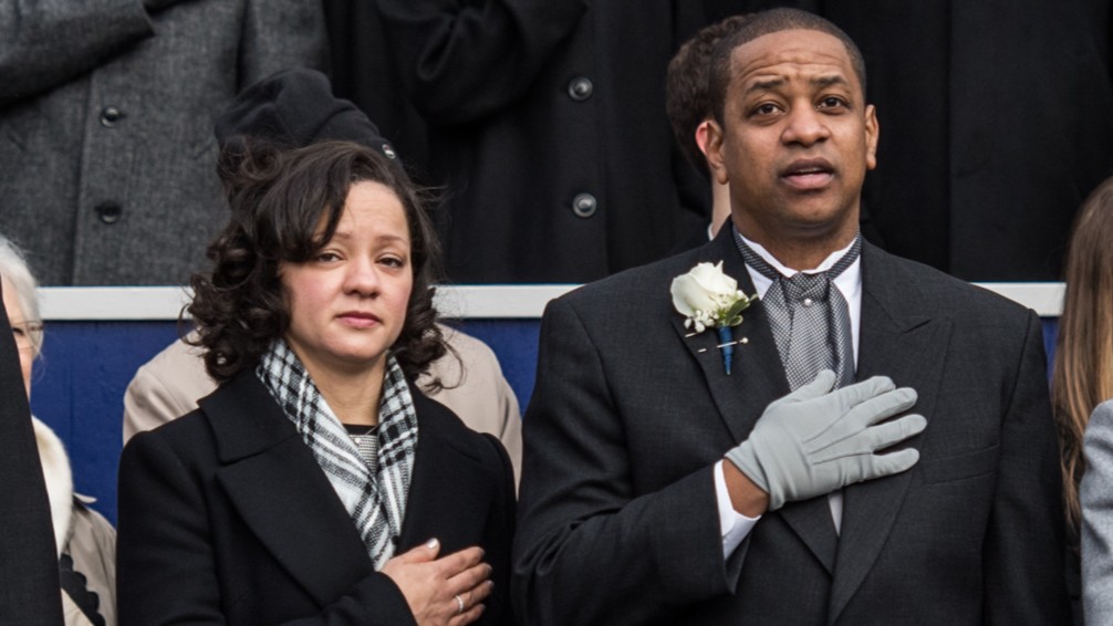 Justin Fairfax lost custody of kids, was ordered to move out, court ...
