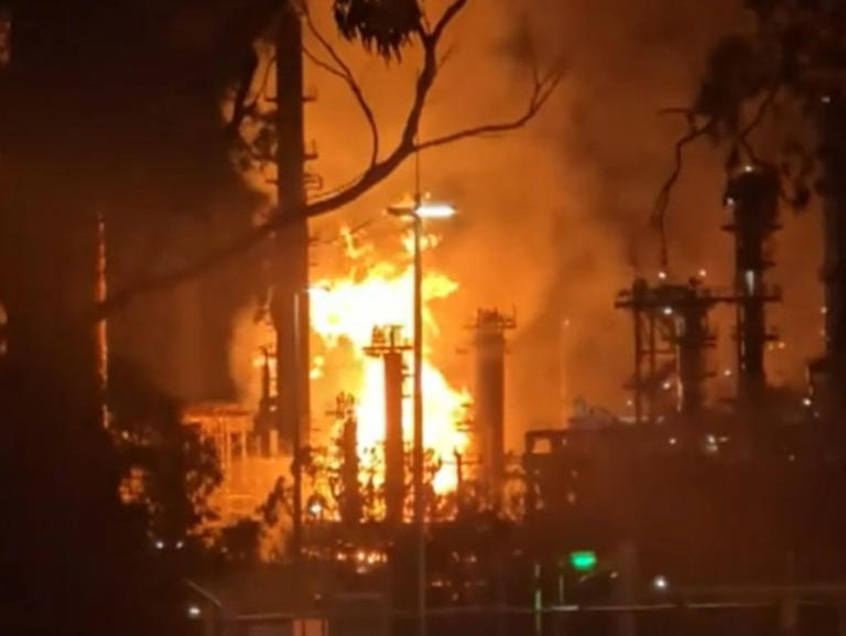 Huge fuel update after refinery inferno